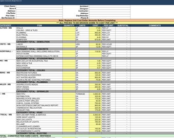 Fence Proposal Contract Template Estimateconstruction - Etsy