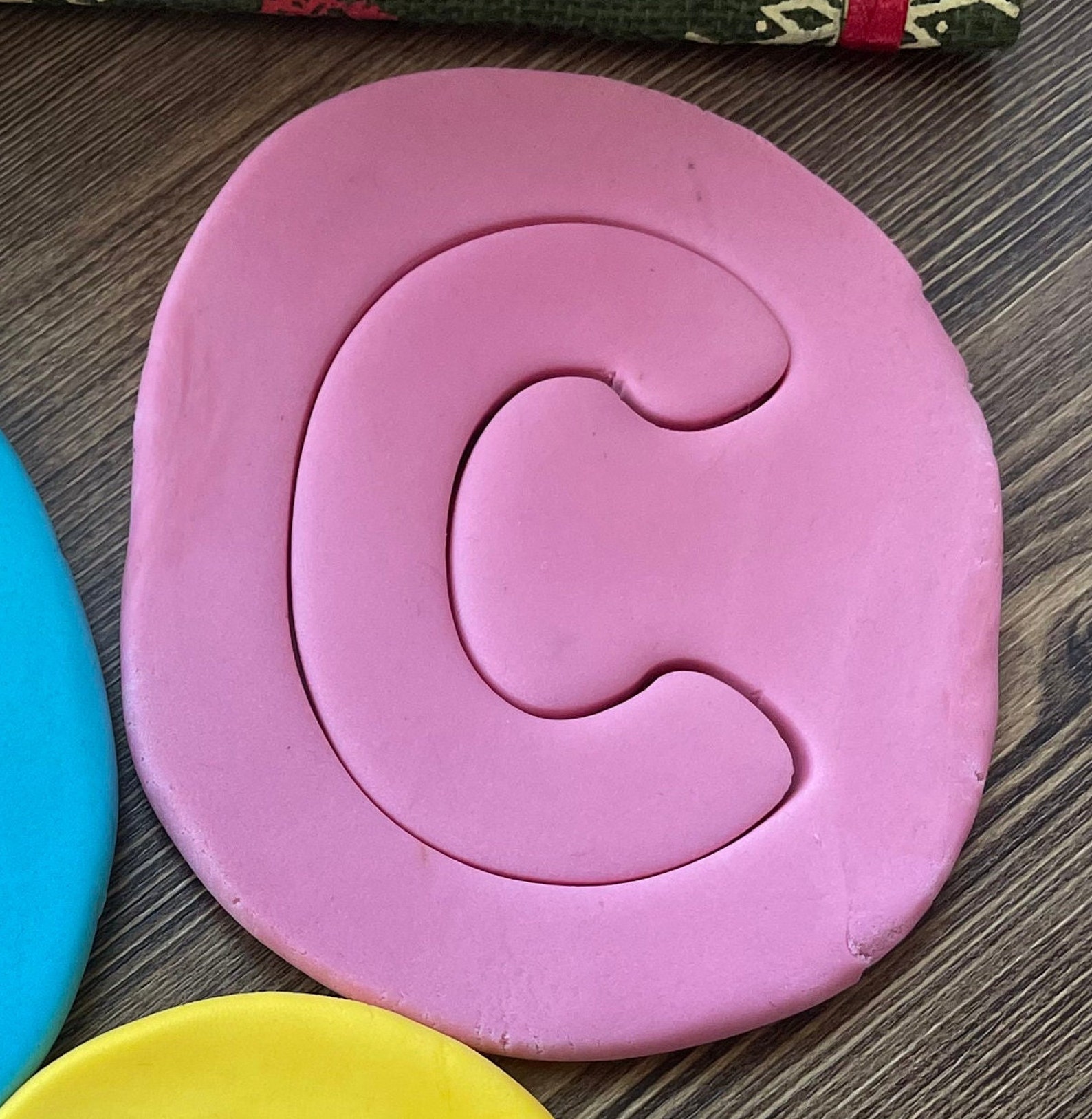 Alphabet Letters Cookie Cutter, Pastry Fondant Dough Biscuit - Etsy