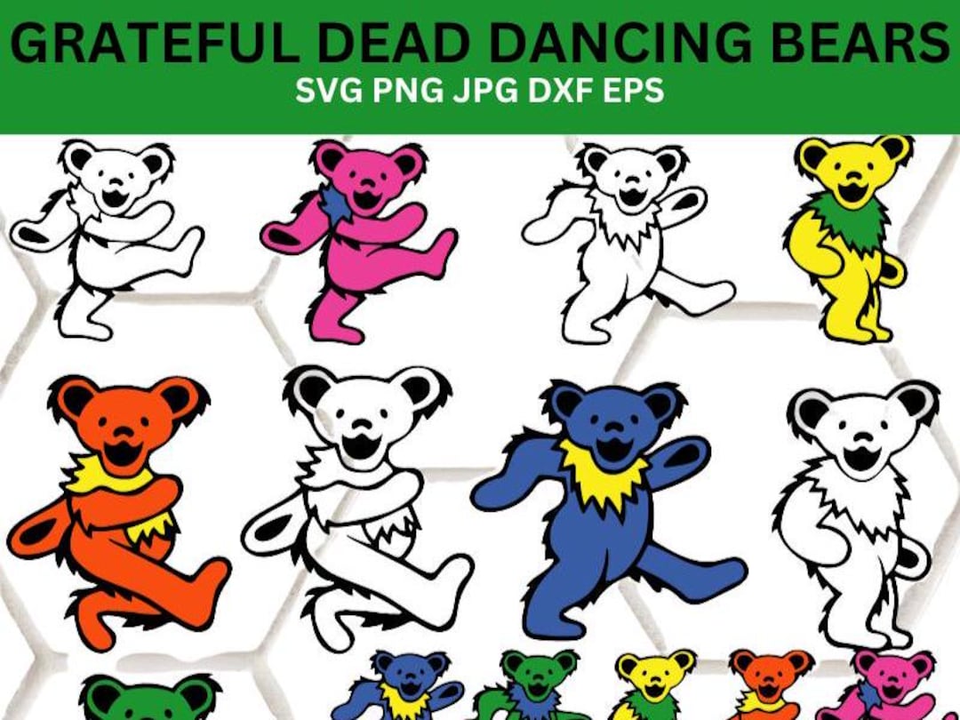 Grateful Dead SVG Bundle, Grateful Dead Png, Cricut, Clipart ...