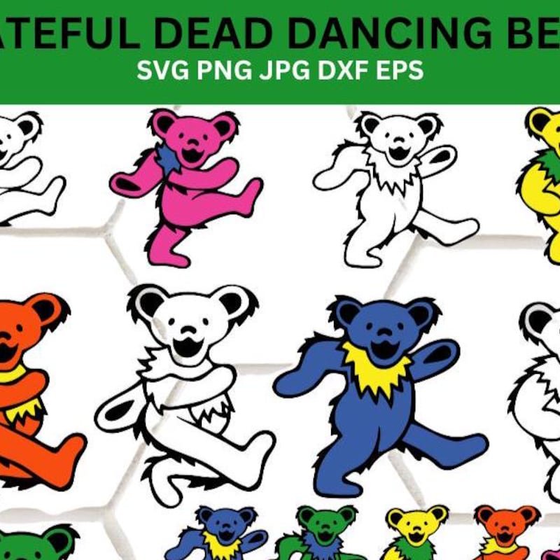 Grateful Dead Svg - Etsy