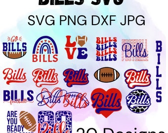Buffalo Bills Font - Etsy