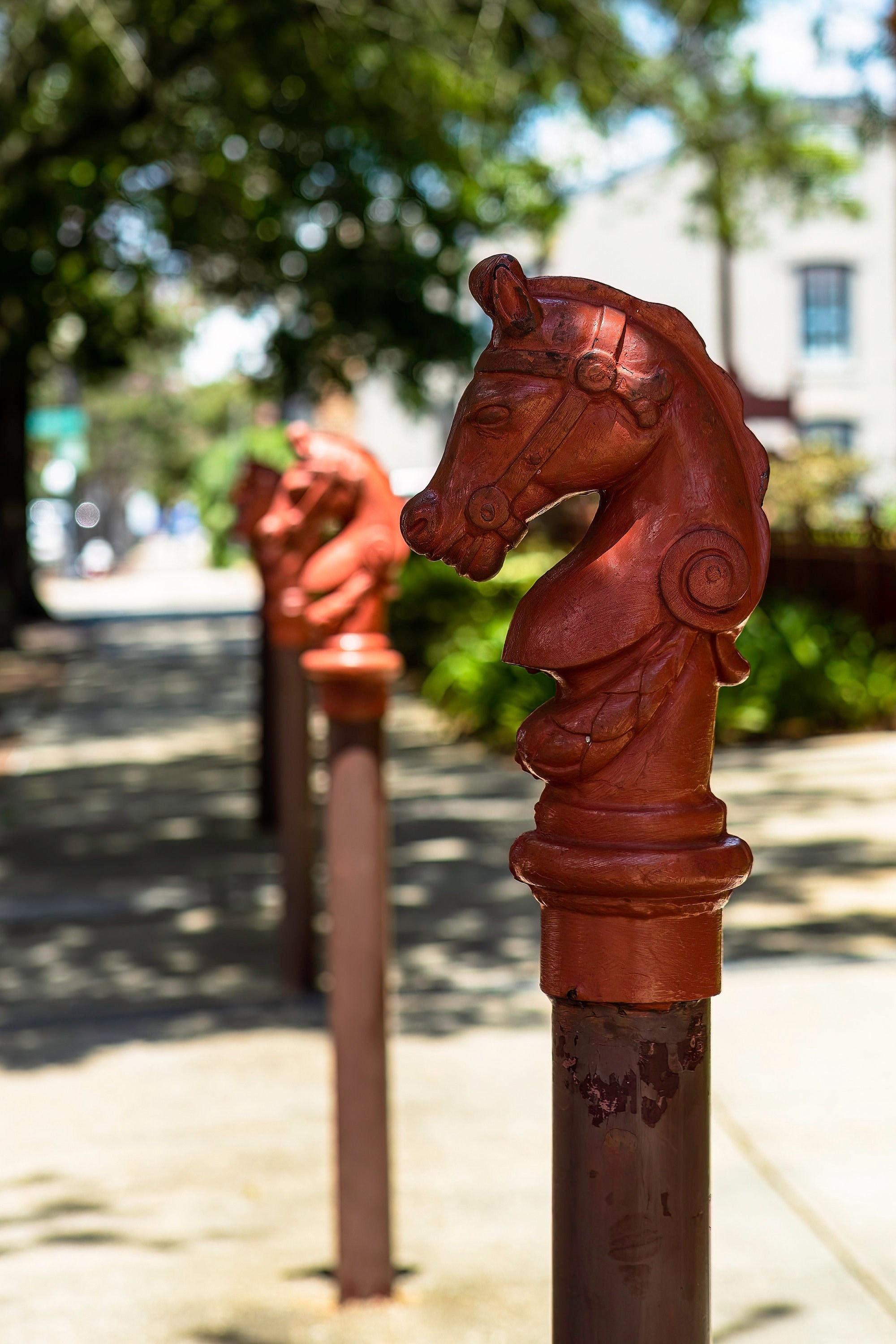 Red Horse Hitching Post Digital Download Print -instant Digital ...