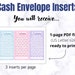 10k Savings Challenge Envelope, 52 Week Challenge Cash Envelope, 10k ...