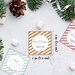 Editable Gift Tags Template, Printables Christmas Gift Tags, Blank Tags ...