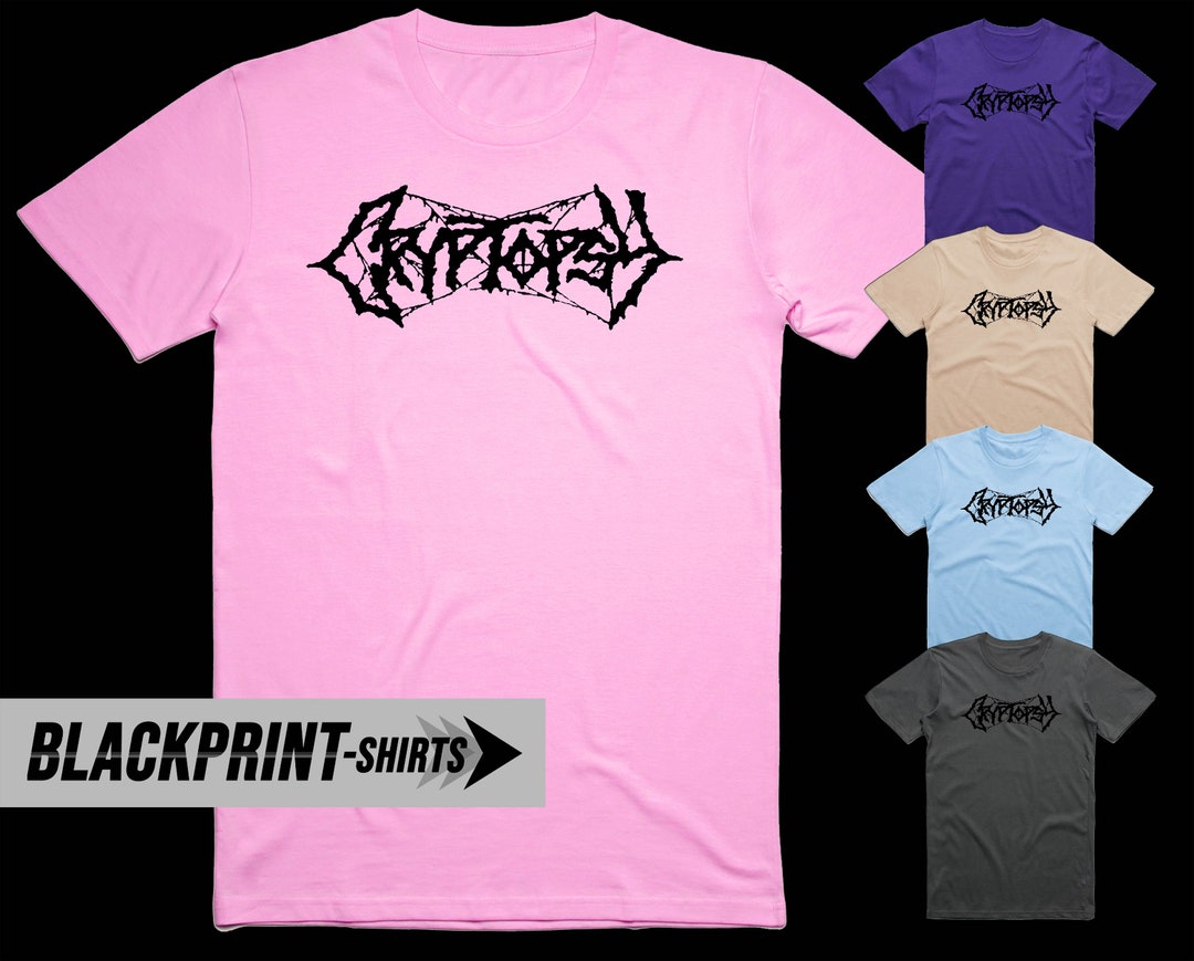 Cryptopsy Logo Album Cover T Shirt 18 Colors Blackprint All - Etsy