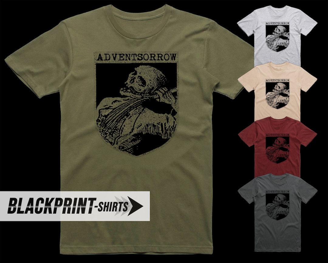 Advent Sorrow Logo Album Cover T Shirt 18 Colors Blackprint - Etsy Finland