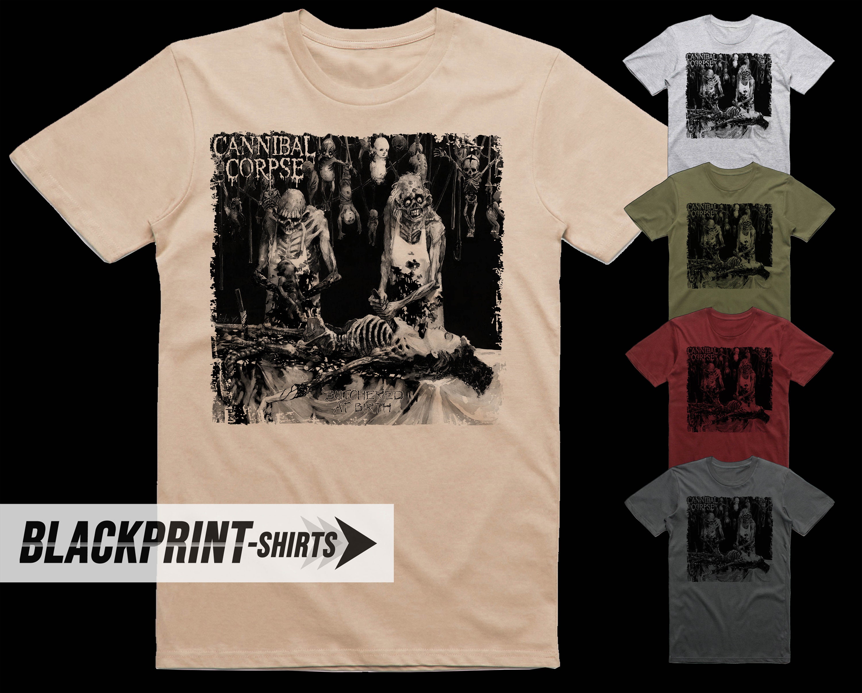 Cannibal Corpse Butchered At Birth Album Cover