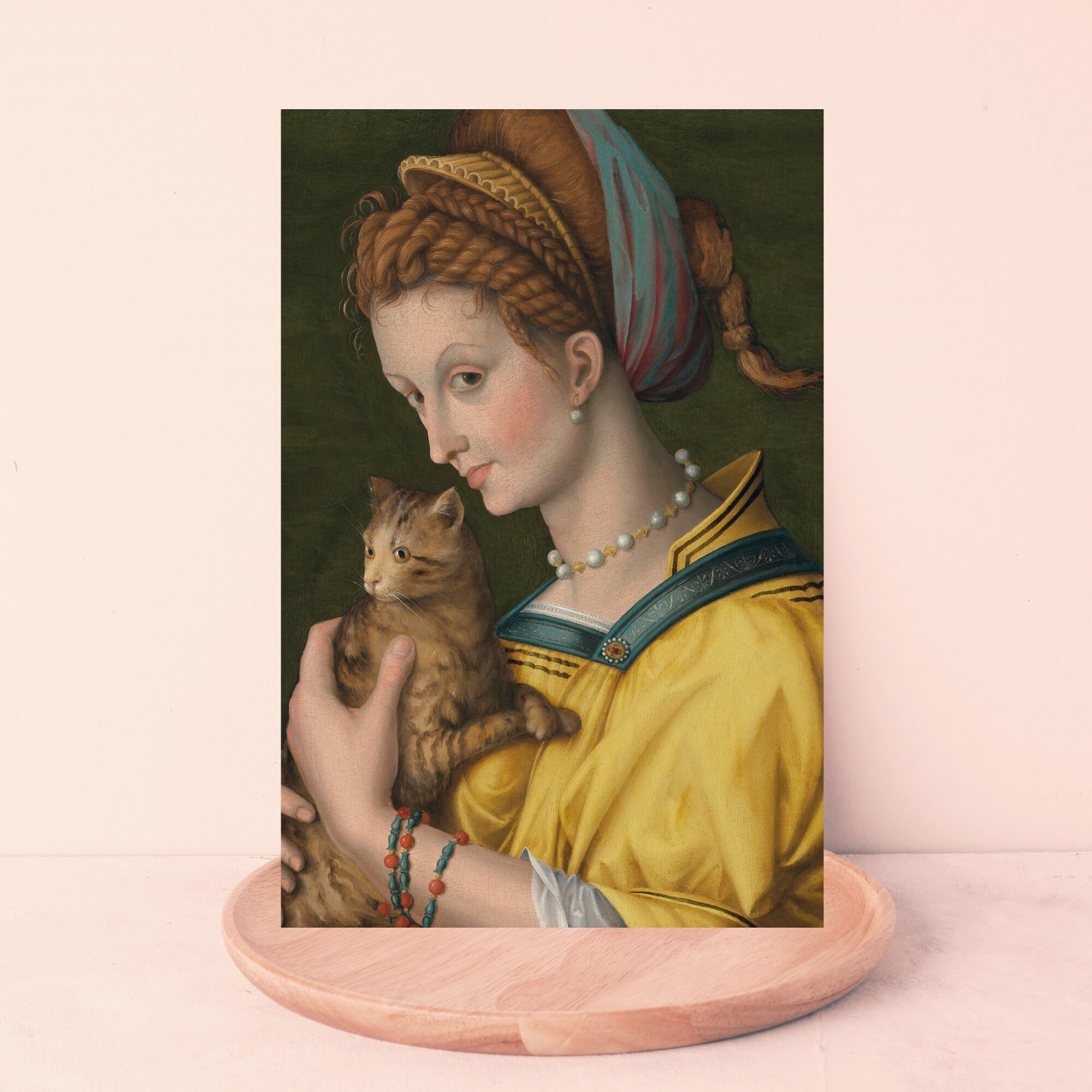 Lady With Cat 15 Most Famous Paintings Bundletop Woman and Cat ...