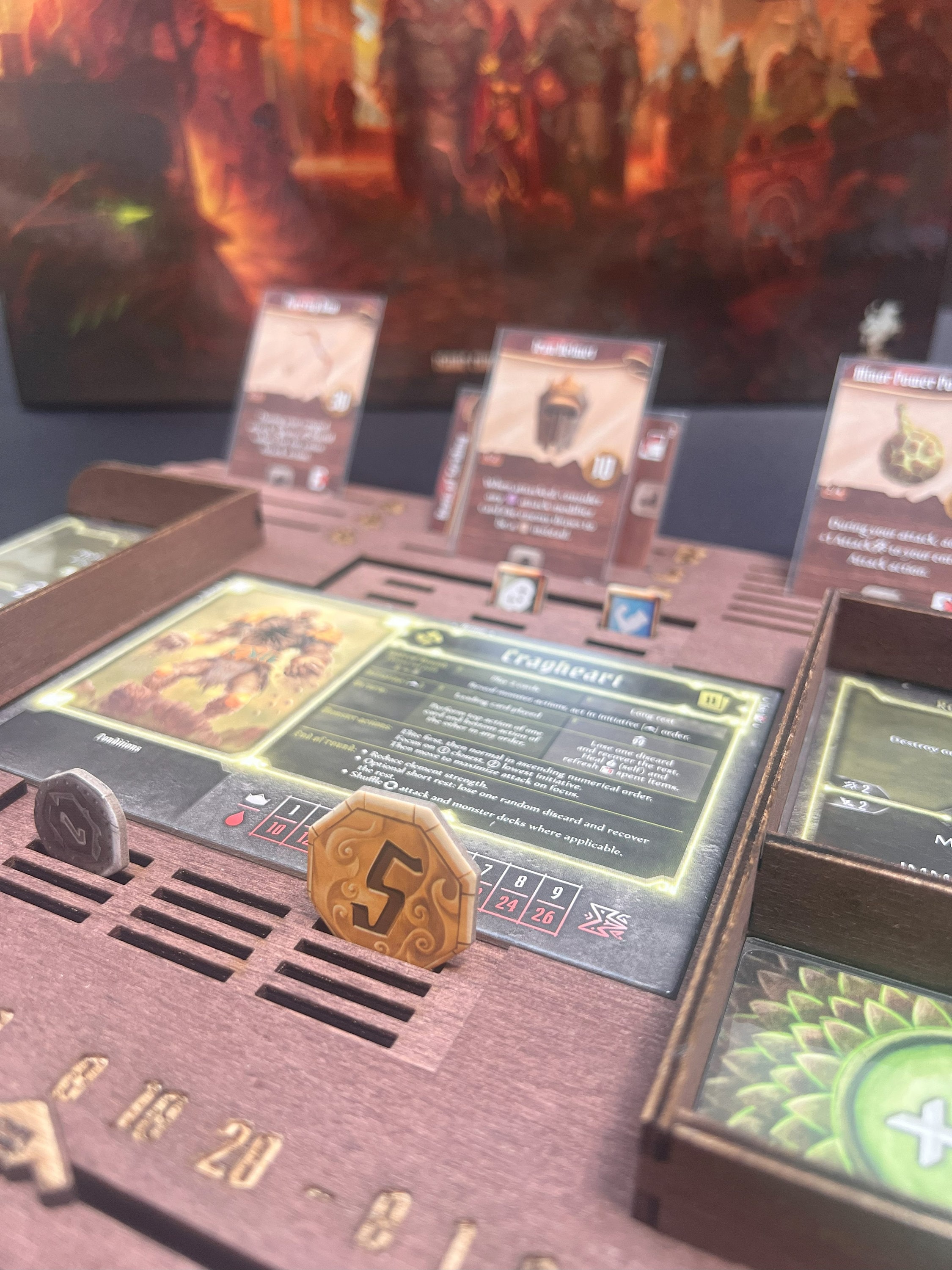 Gloomhaven Frosthaven Jaws of the Lion Player Mat Dashboard - Etsy UK