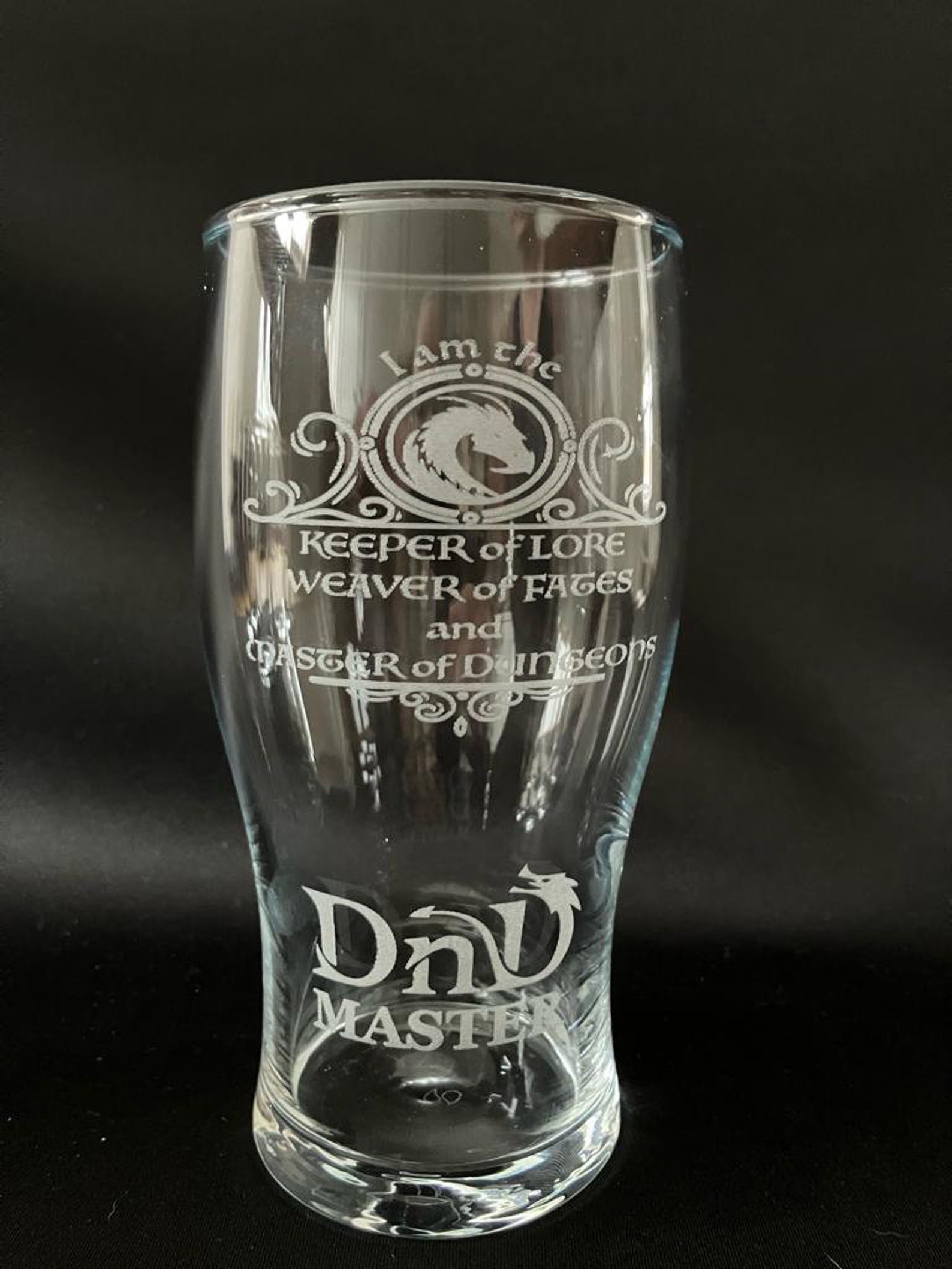 Dnd Engraved Pint Glasses Choose From 24 Designs - Etsy UK