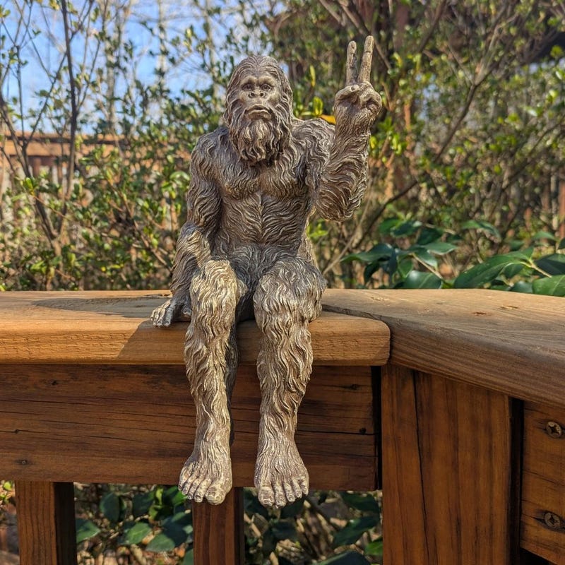 Life Size Big Foot Statue - Etsy