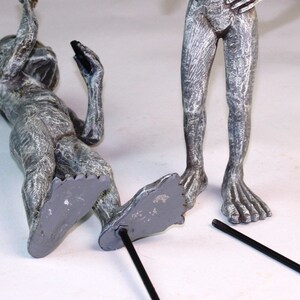 Alien Invasion Standing Alien Statues Peace & Quiet 10 Inch H UFO ...