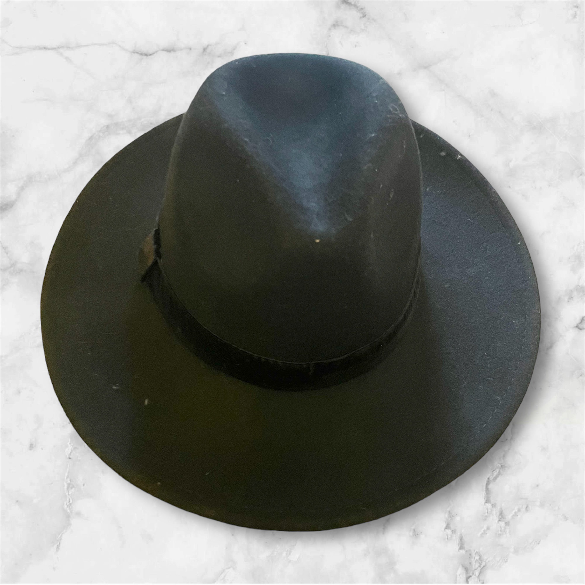 Hand Painted Bat Wing Wide Brim Goth Witch Fedora Hat - Etsy UK