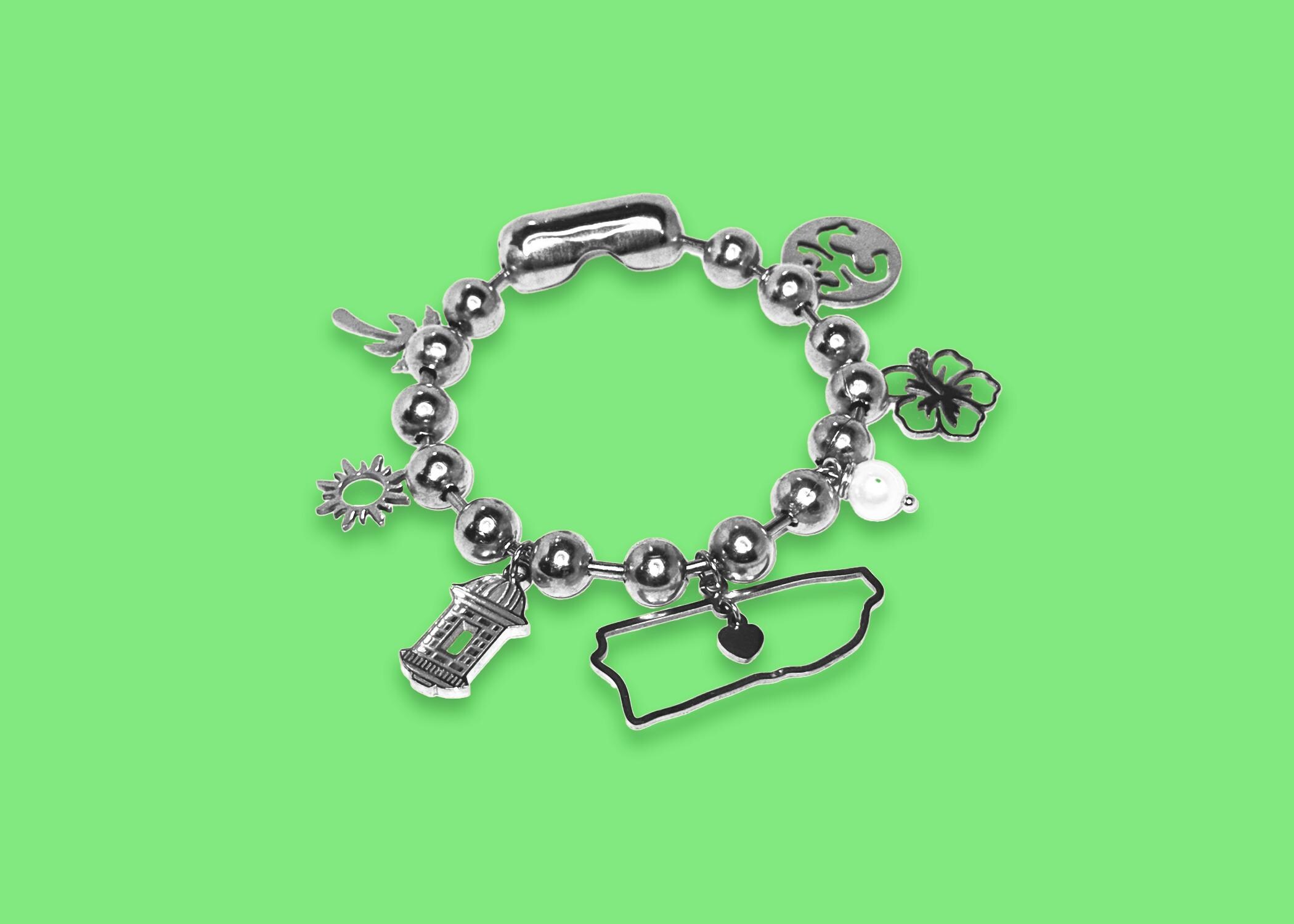 Brazalete Con El Mapa De Puerto Rico (nostalgia 100x35) - Etsy