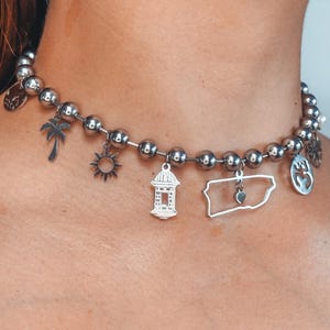 Collar Con Iconos De Puerto Rico Nostalgia 100x35 - Etsy