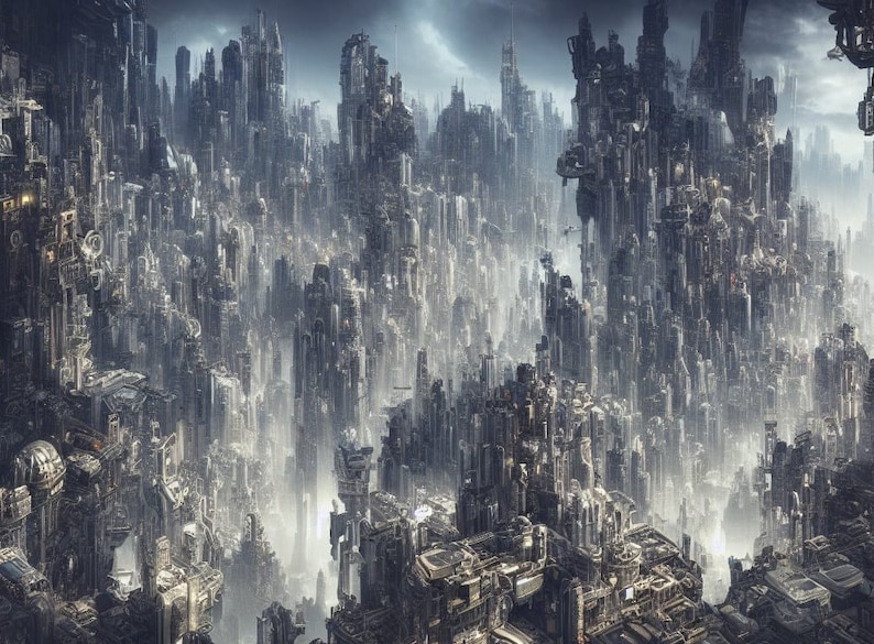 Earth City 3022 - Etsy