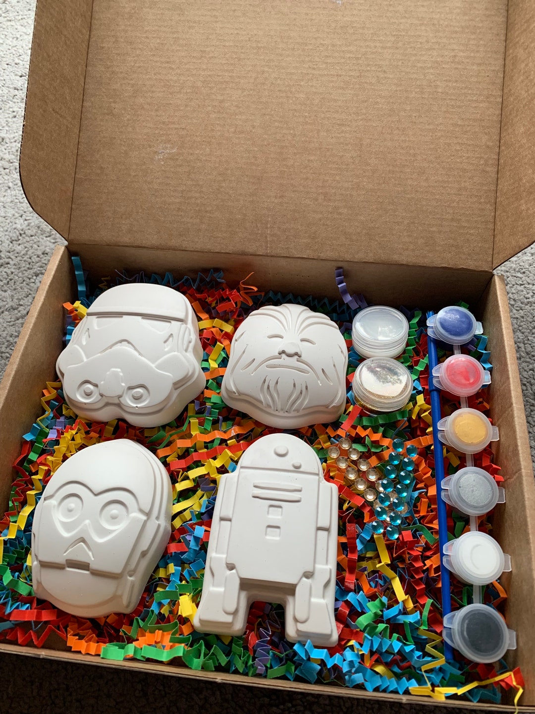 Science Fiction Space Craft Kit-gift Set Party Favours-paint - Etsy