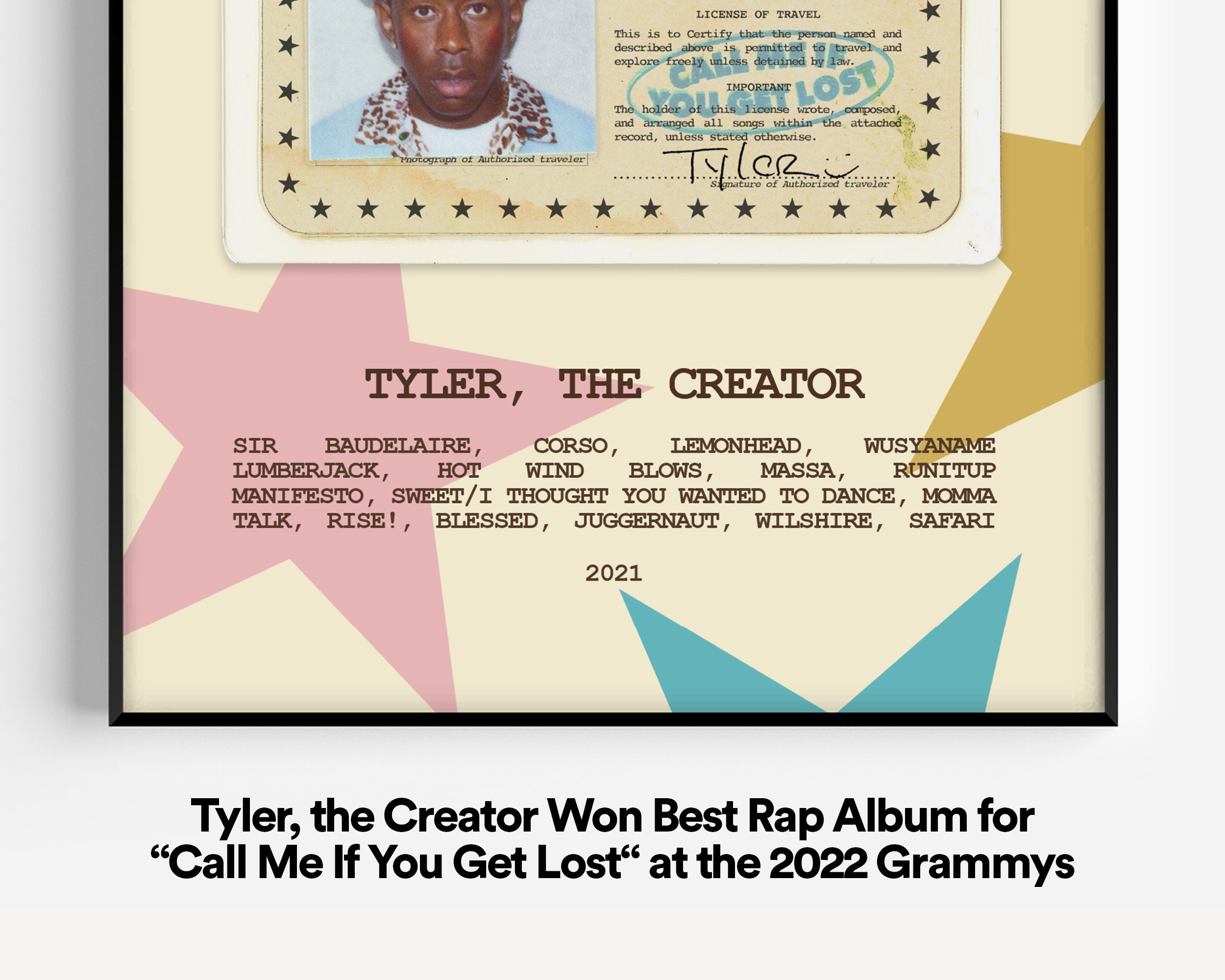 Tyler The Creator Poster sold by Aggressive Tanzila Yarael Poof | SKU ...