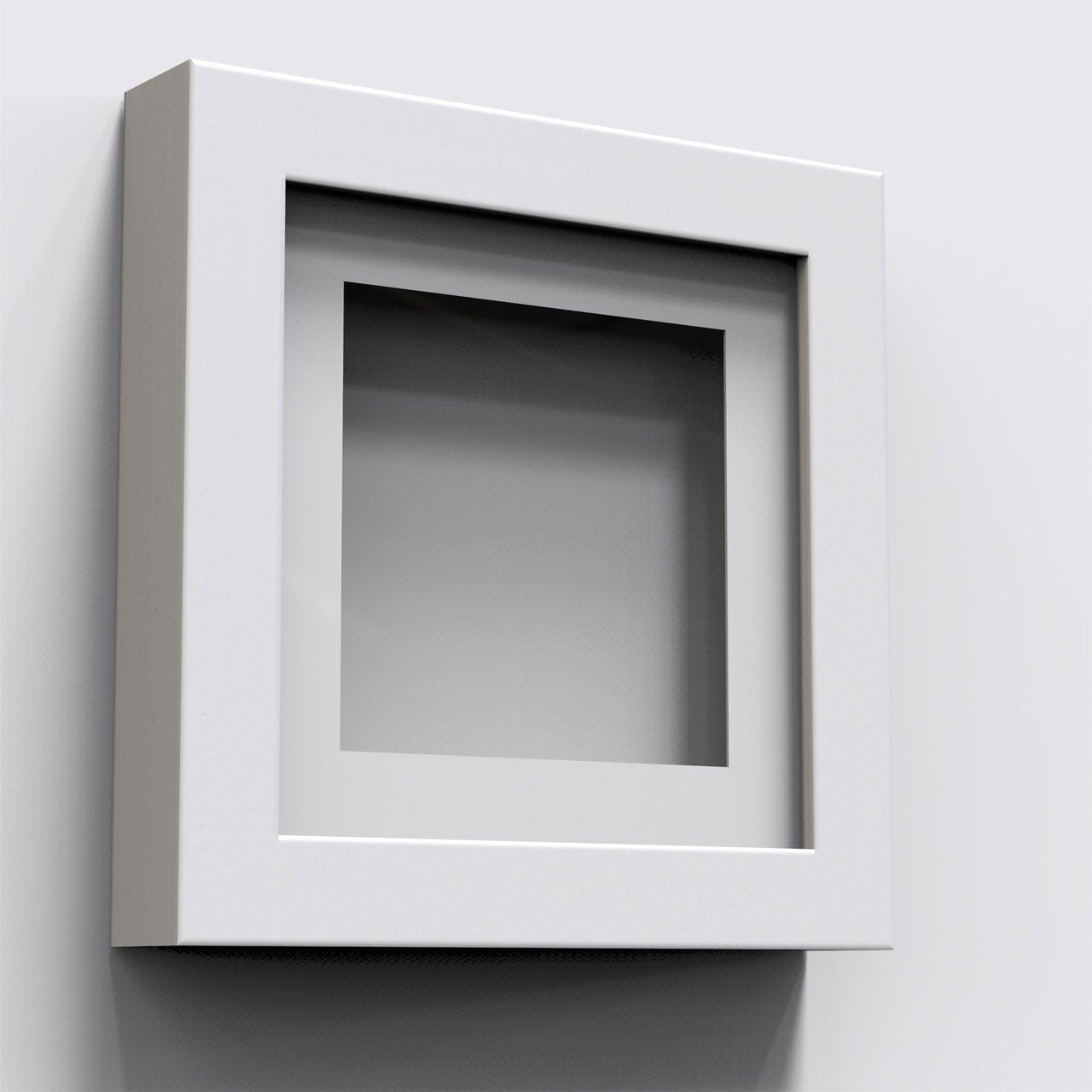 3D 1 Deep Box Picture Frame Display Memory Box White - Etsy