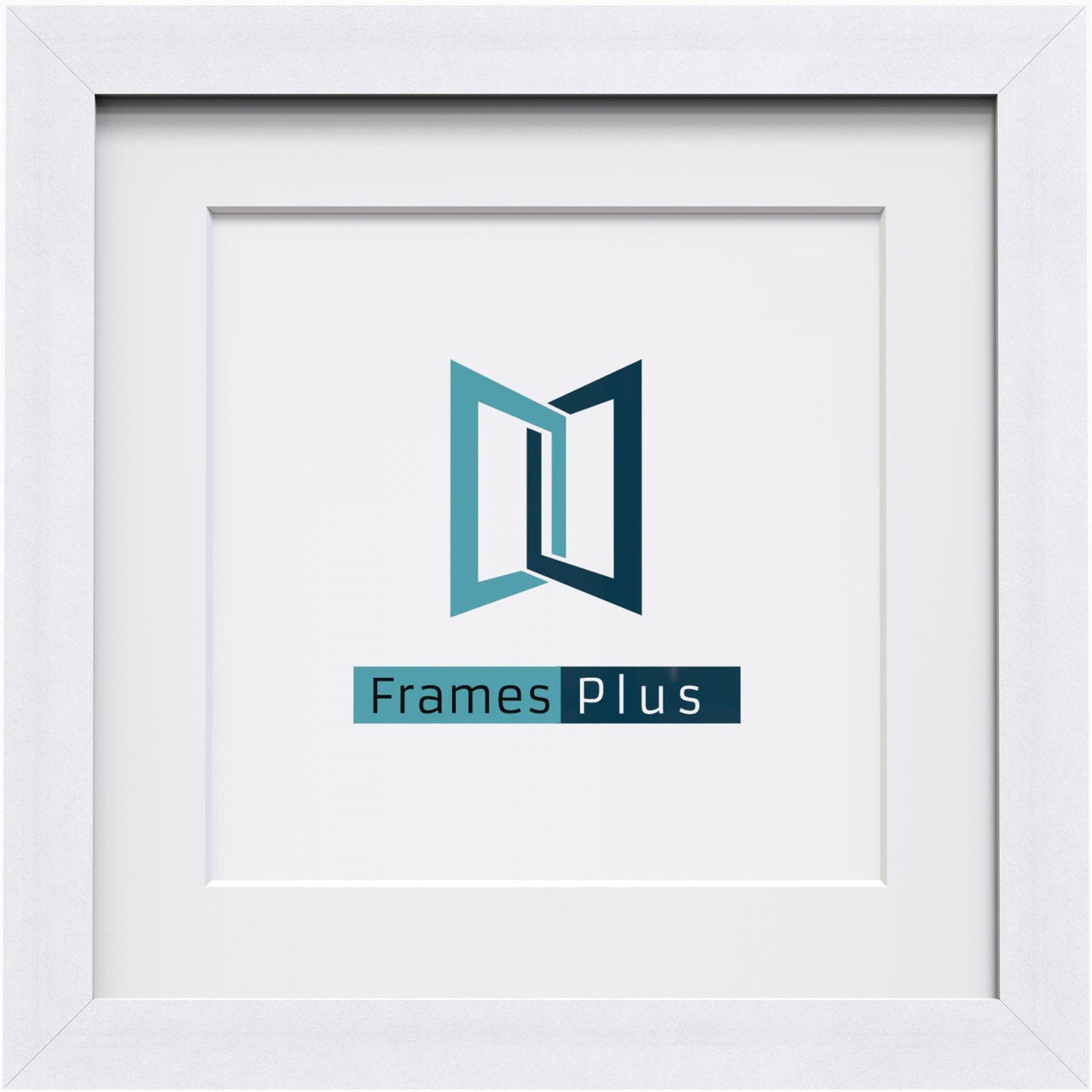 Square Photo Picture Frame With White Mounts Wood Effect Black - Etsy UK
