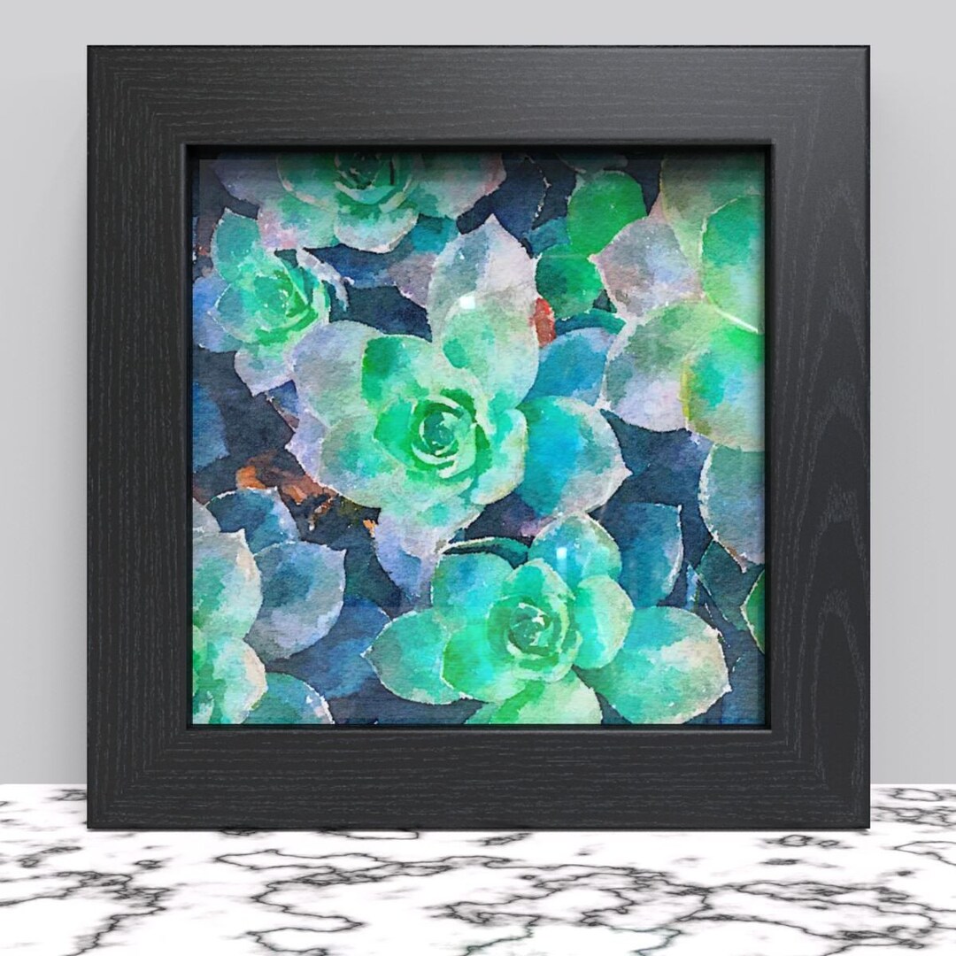 Crown Black White Oak Photo Frame for 7x7 Inches 17.8 X 17.8 - Etsy