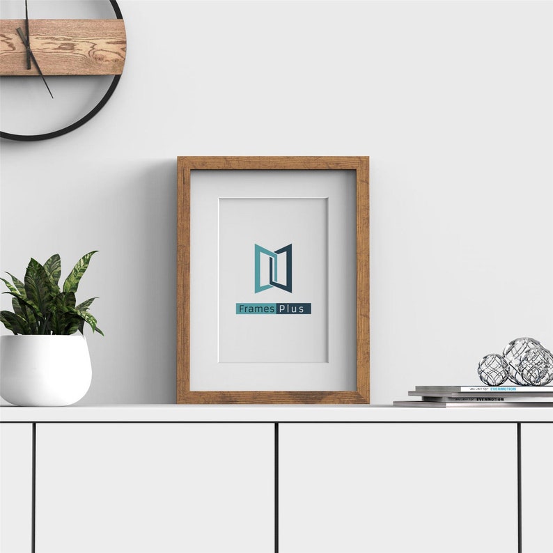 Sleek Photo Picture Frames With White Mount: Square & Landscape - Etsy UK