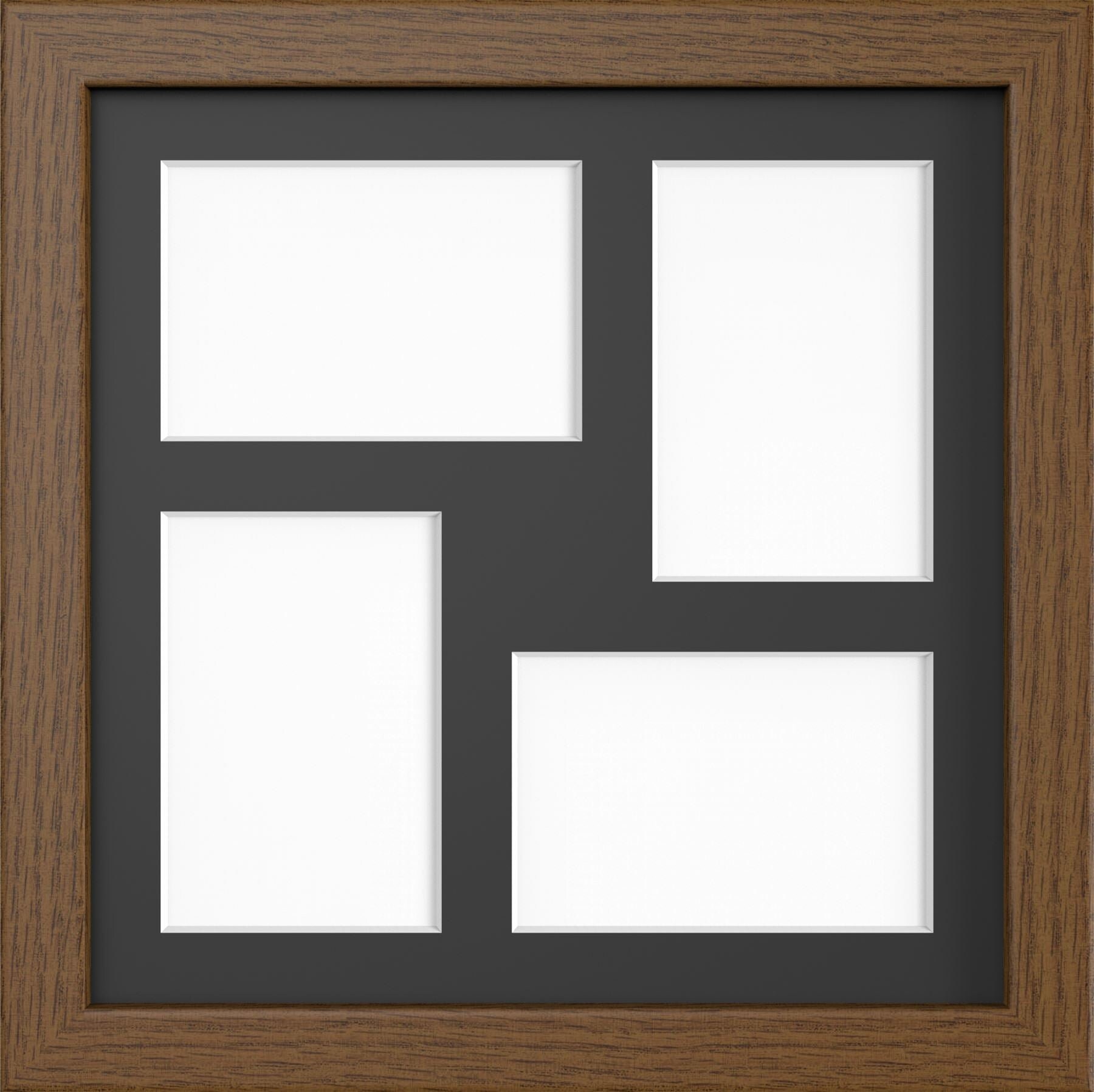 Modern Black Multi Photo Frame: 4-picture Collage (6x4) - Etsy UK