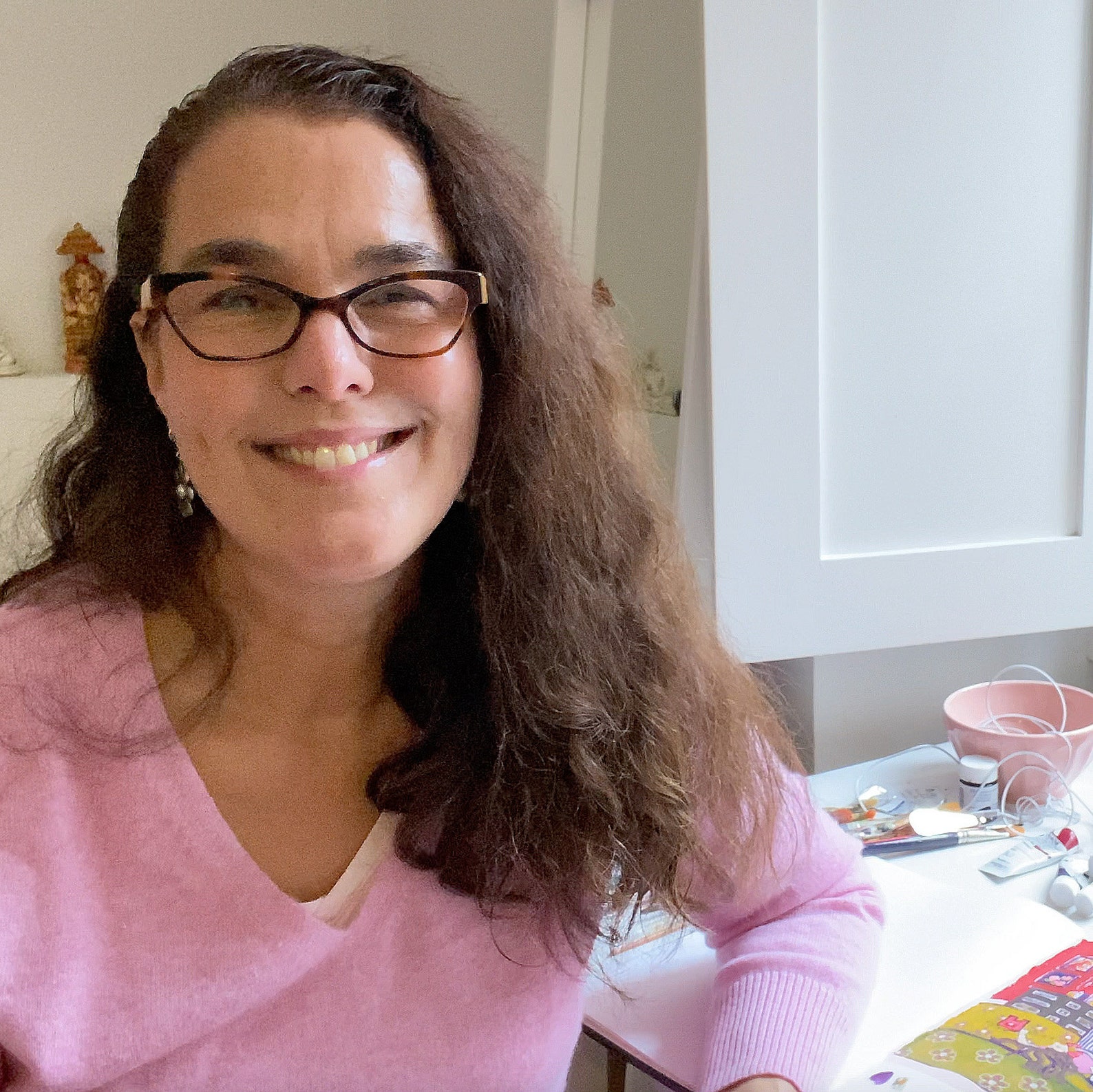 Cozy Reading Chair Gouache Print From Original Painting Whimsical Art ...