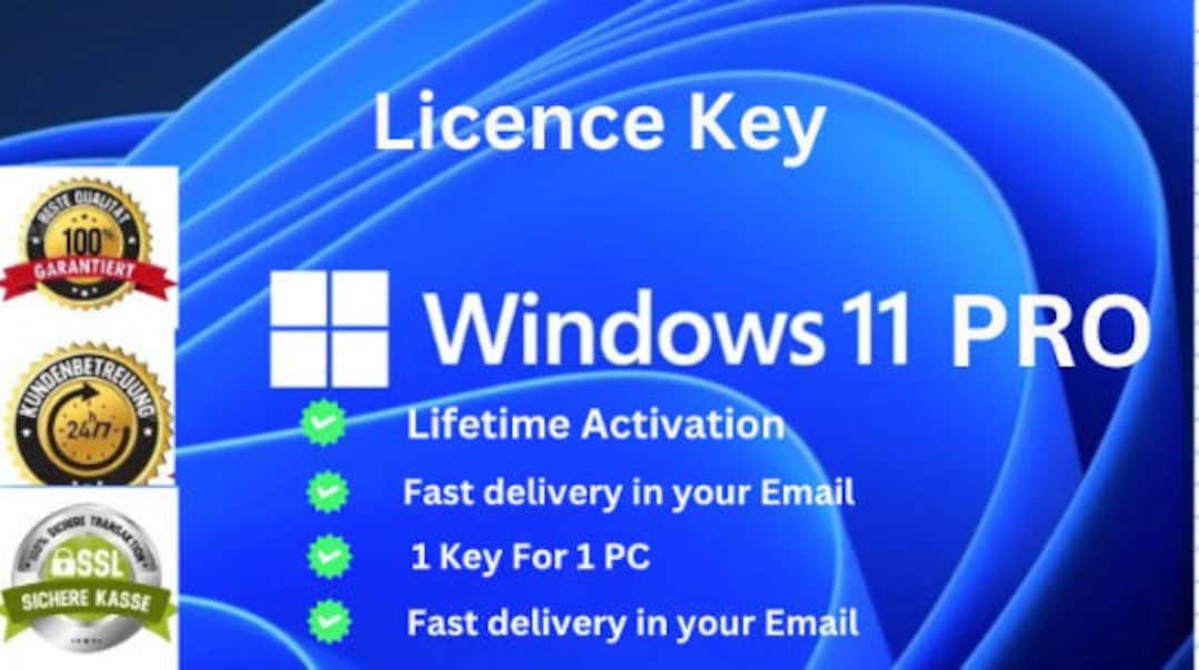 Buy Windows 11 Pro Key Lifetime Activation for 5 Pc Online in India - Etsy