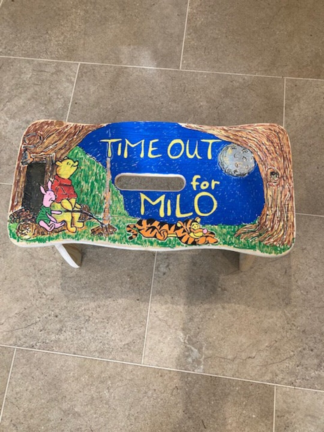 Personalized Time Out Step - Etsy