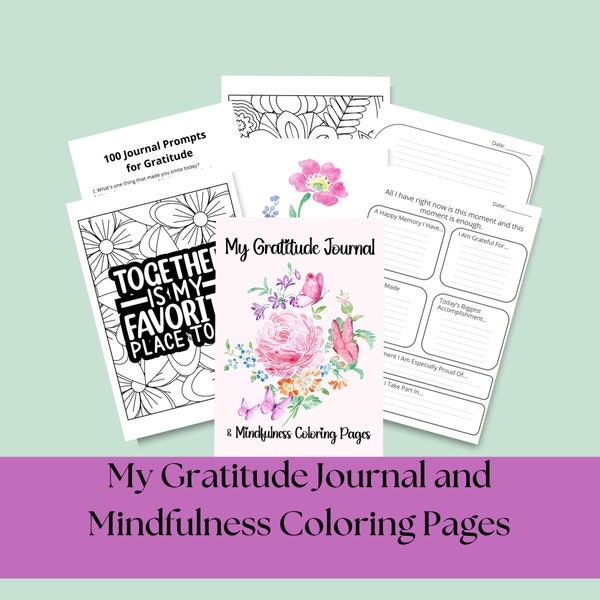 Gratitude Journal - Etsy