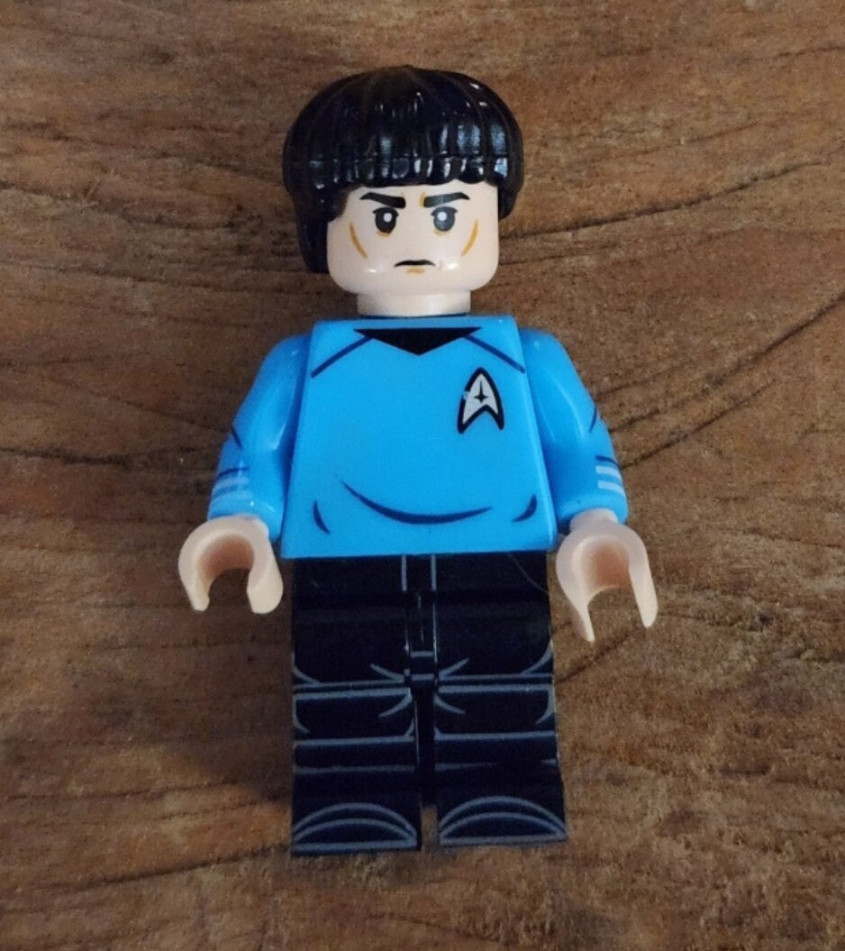 SPOCK Minifigure STAR TREK Minifigure Trekkie Compatible With Lego ...