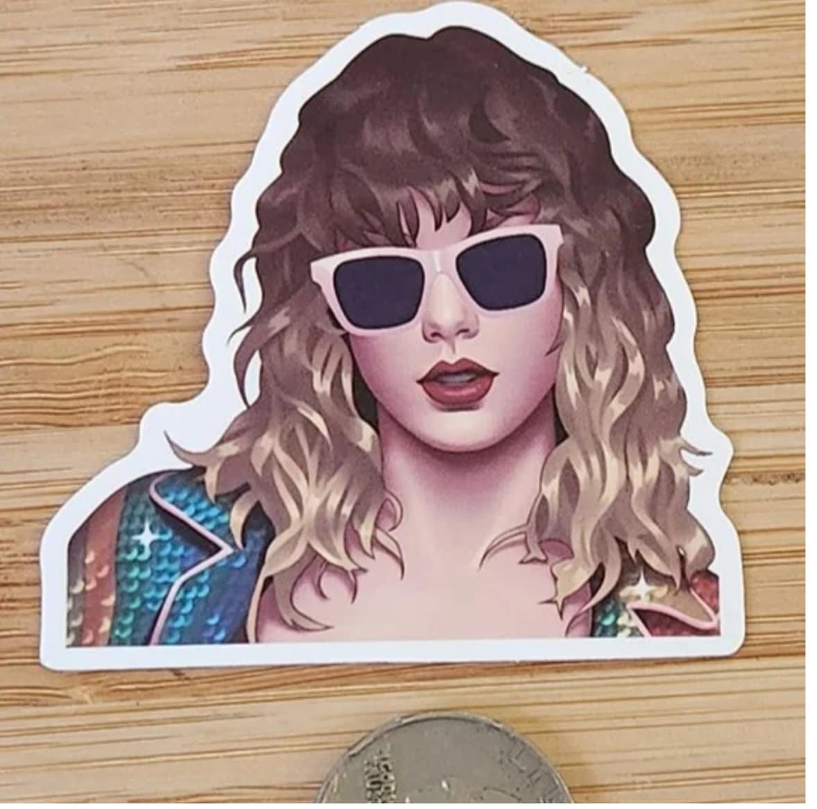 TAYLOR SWIFT Sticker Taylor Swift Decal Midnights Lover Reputation Eras ...