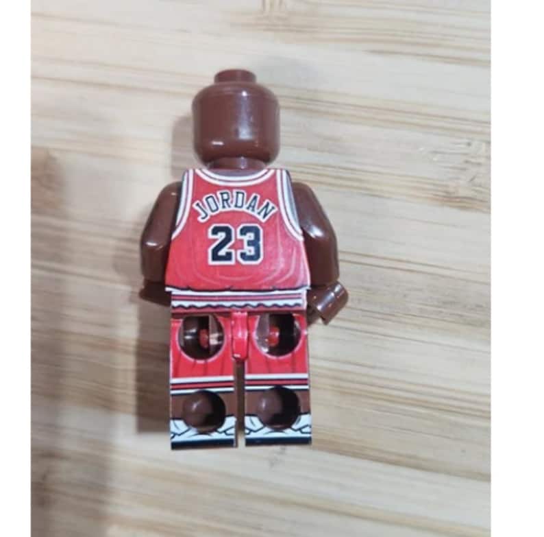 New MICHAEL JORDAN Minifigure Chicago Bulls Minifigure Compatible With ...