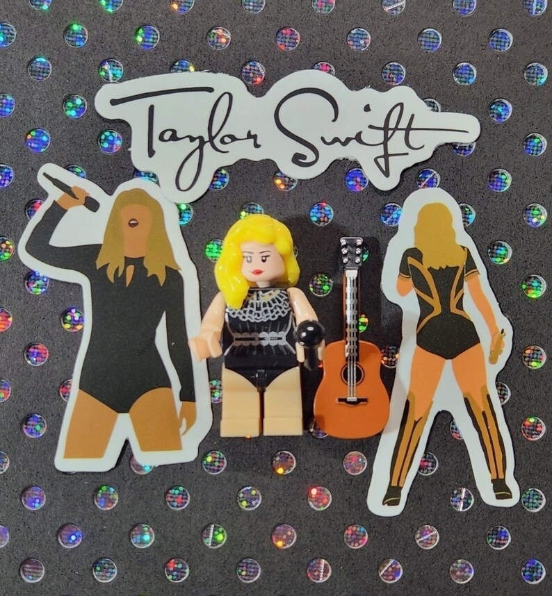 Taylor Swift Minifigure Eras Tour Custom Reputation Tour Taylor Swift ...