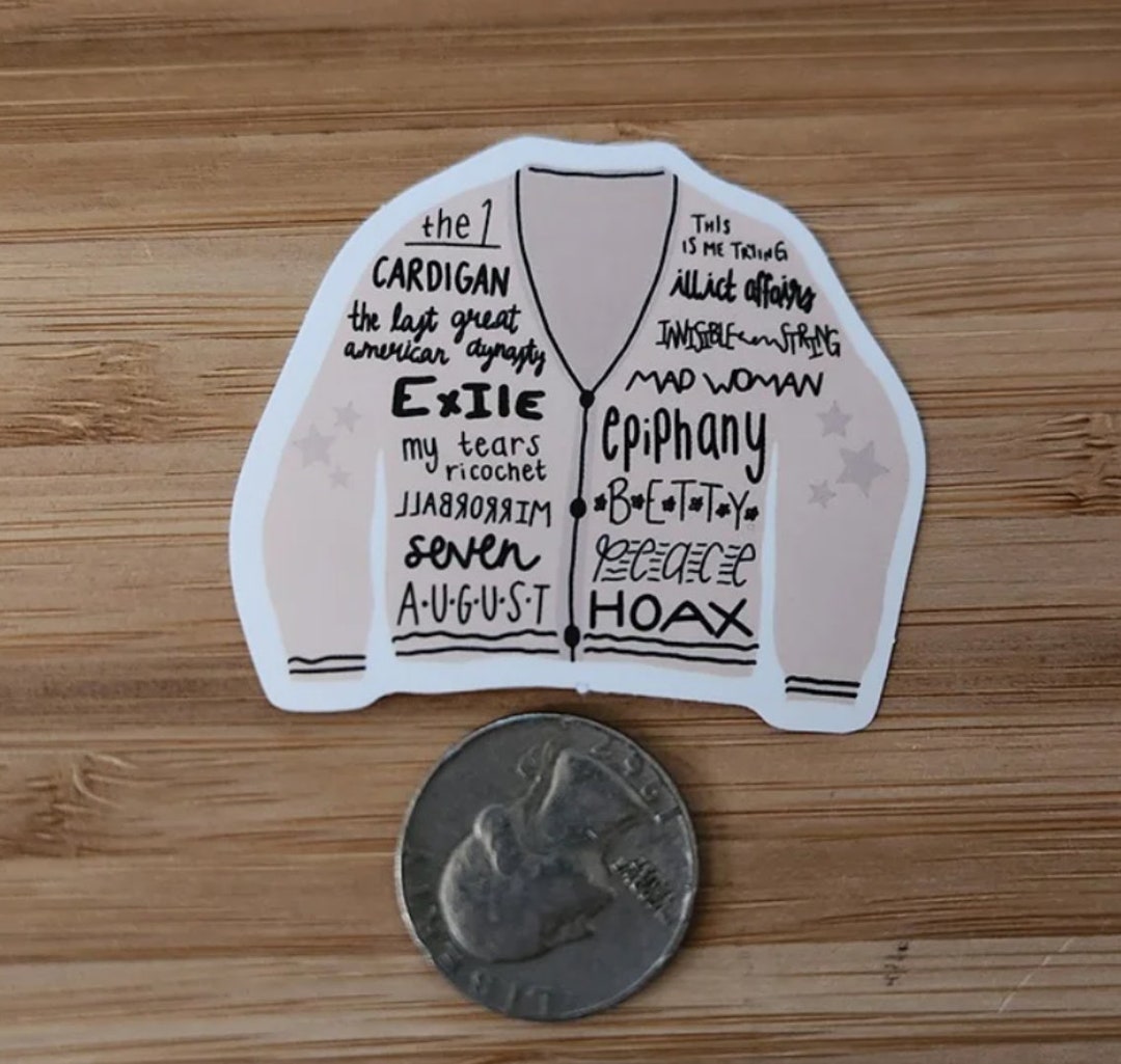 TAYLOR SWIFT Sticker Taylor Swift Decal Midnights Lover Eras Tour ...