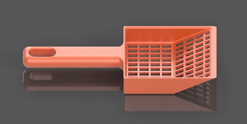 Cat Litter Box Scoop Shovel STL File for 3D Printing - Etsy