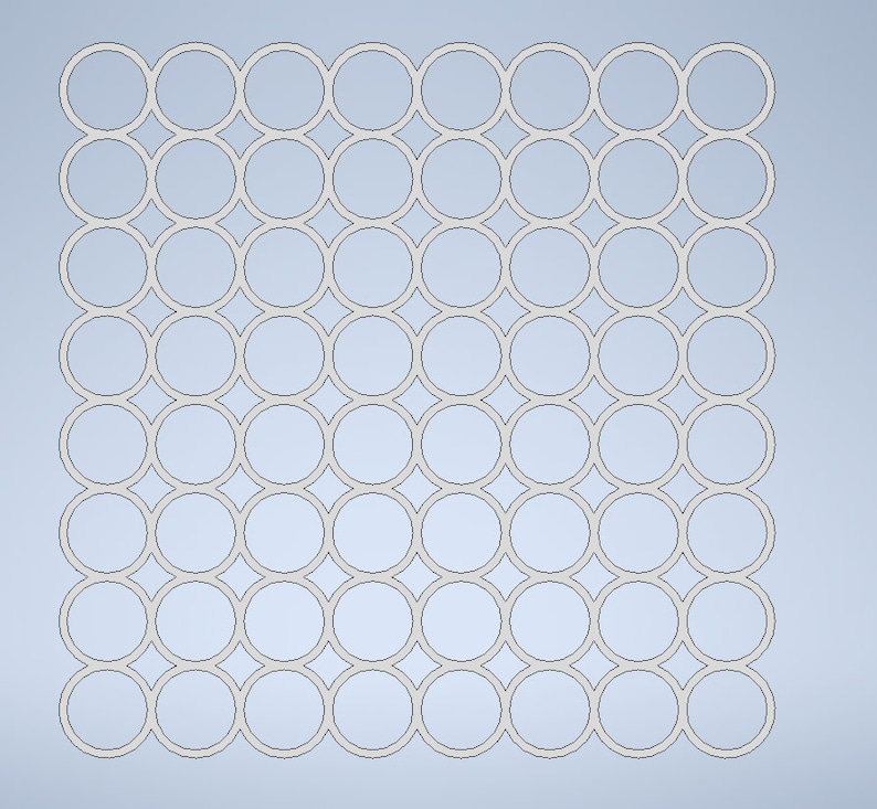 Circle Pattern STL File for 3D Printing - Etsy