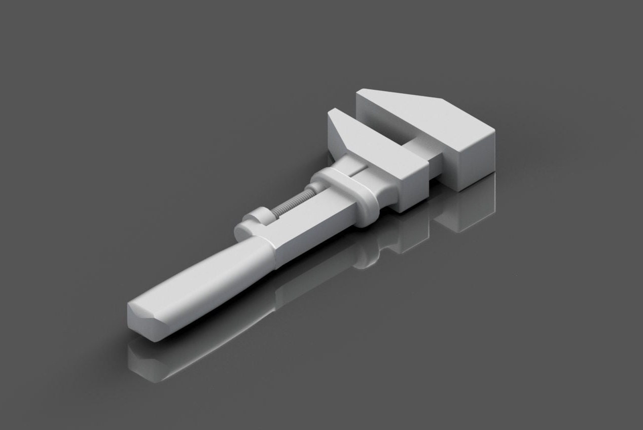 TF2 Engineer Wrench STL File for 3D Printing - Etsy