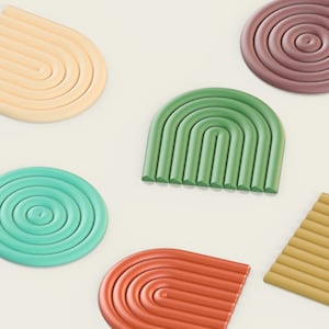 3D Print STL Models, Coasters Pack - Etsy