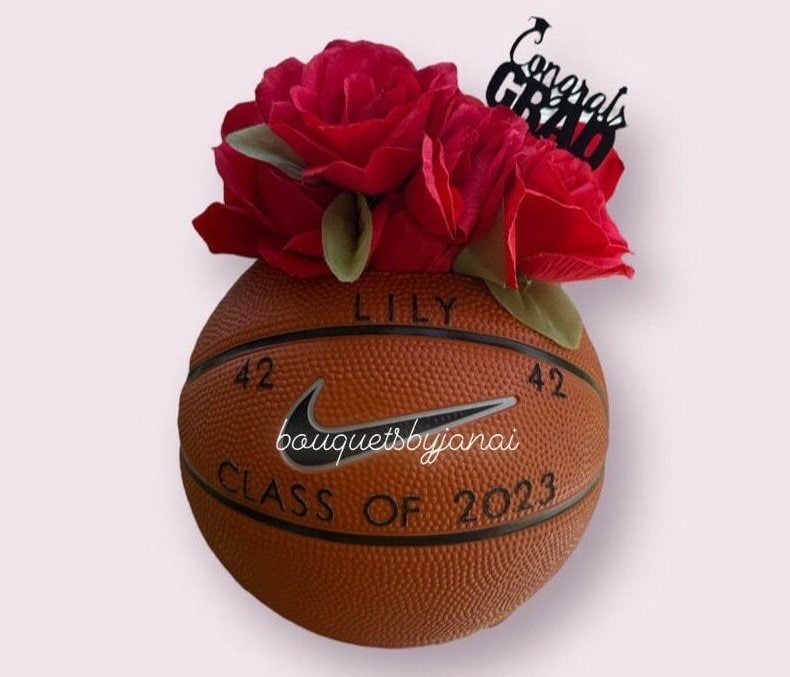 Orange Graduation Mini Basketball Bouquet - Etsy