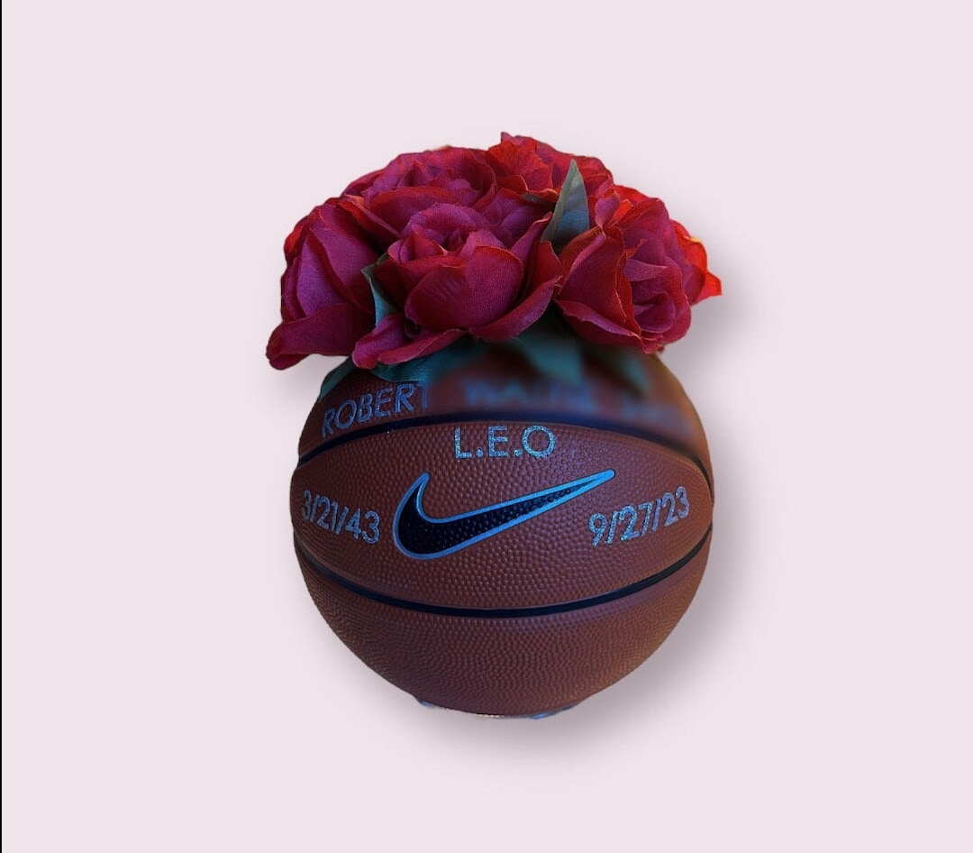 Orange Memorial Mini Basketball Bouquet - Etsy