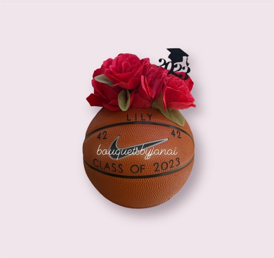 Orange Graduation Mini Basketball Bouquet - Etsy