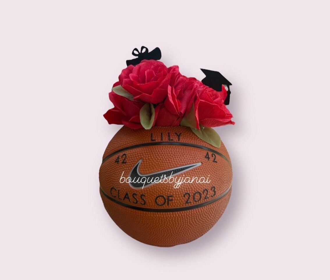 Orange Graduation Mini Basketball Bouquet - Etsy