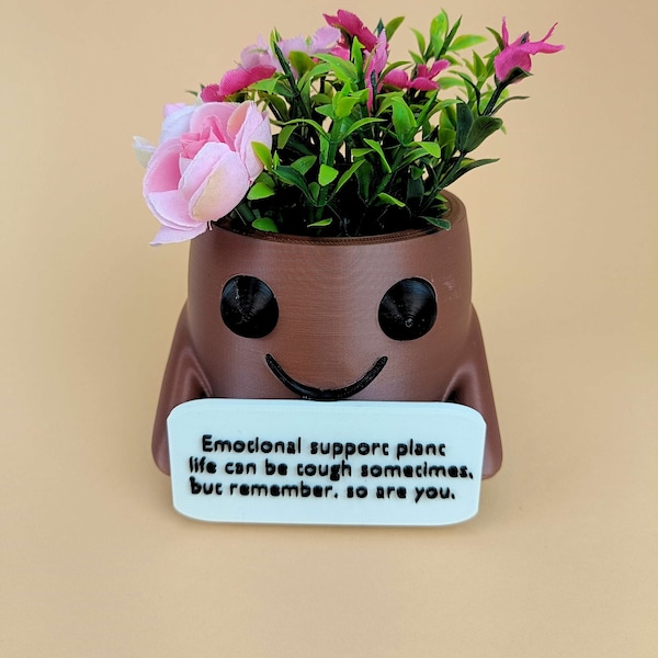 Planter Emotional Support Plant - Etsy