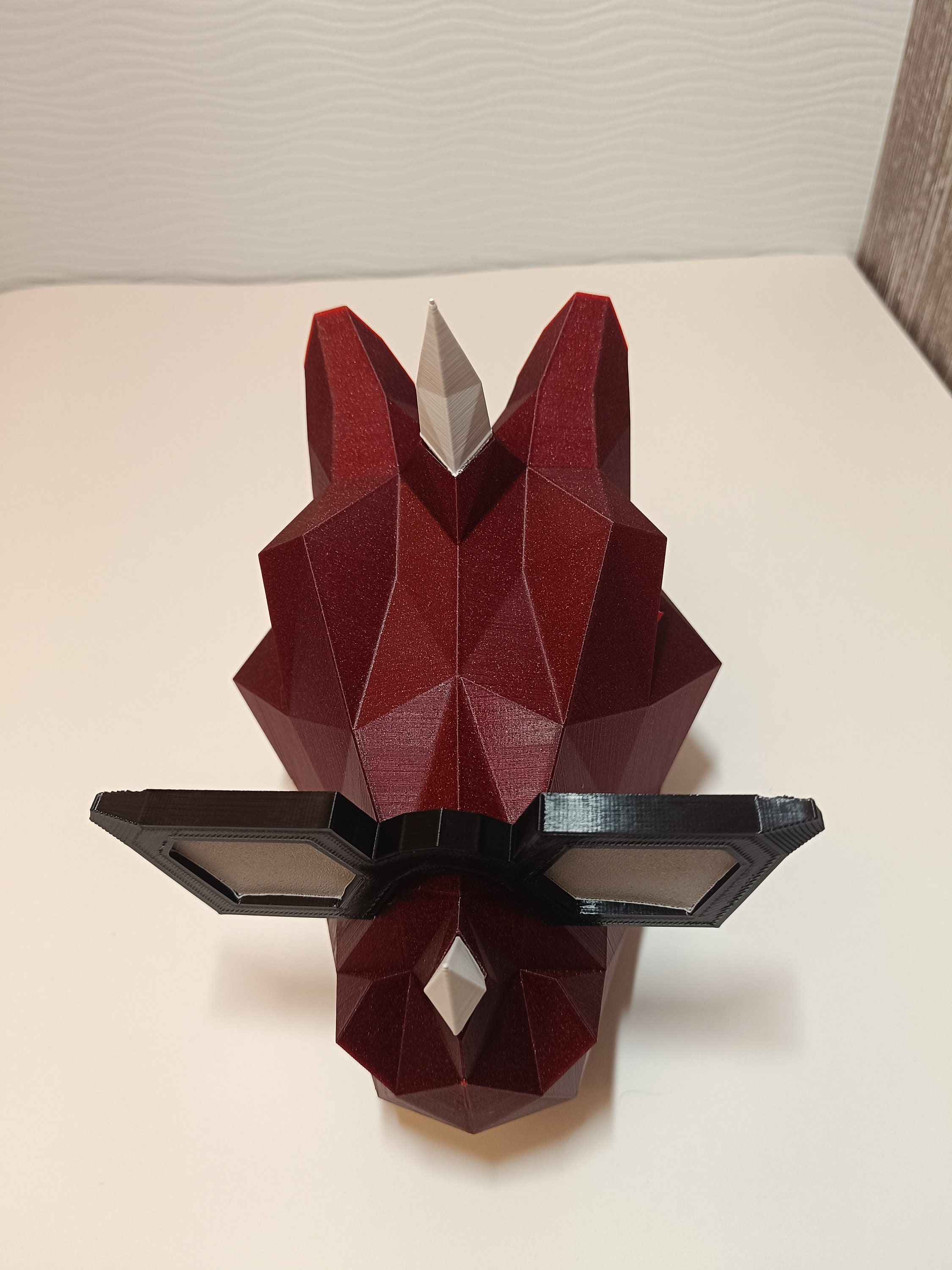Oldschool Runescape Mr. Mordaut Dragon Head: 3D Printed Wall Art - Etsy