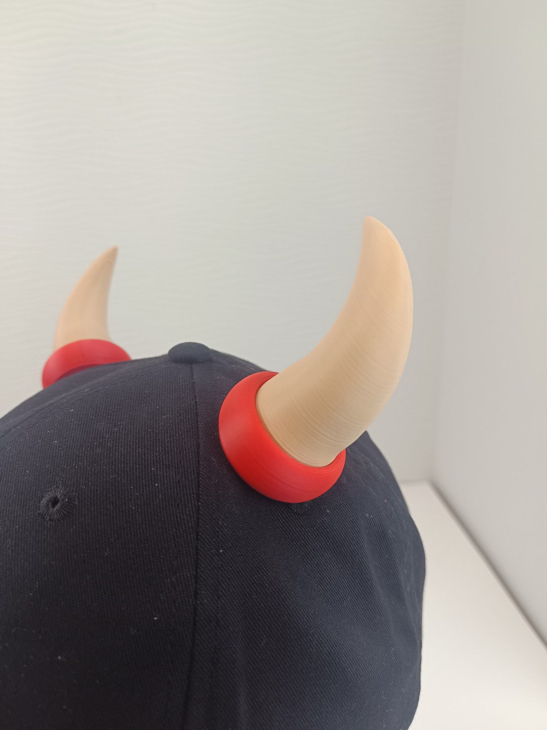 Bowser-inspired Horns Hat Charm - Bucket Hat - 3D Printed - Etsy