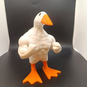 Buff Duck Figurine: Magnetic Key/tool Holder - 3D Printed - Etsy