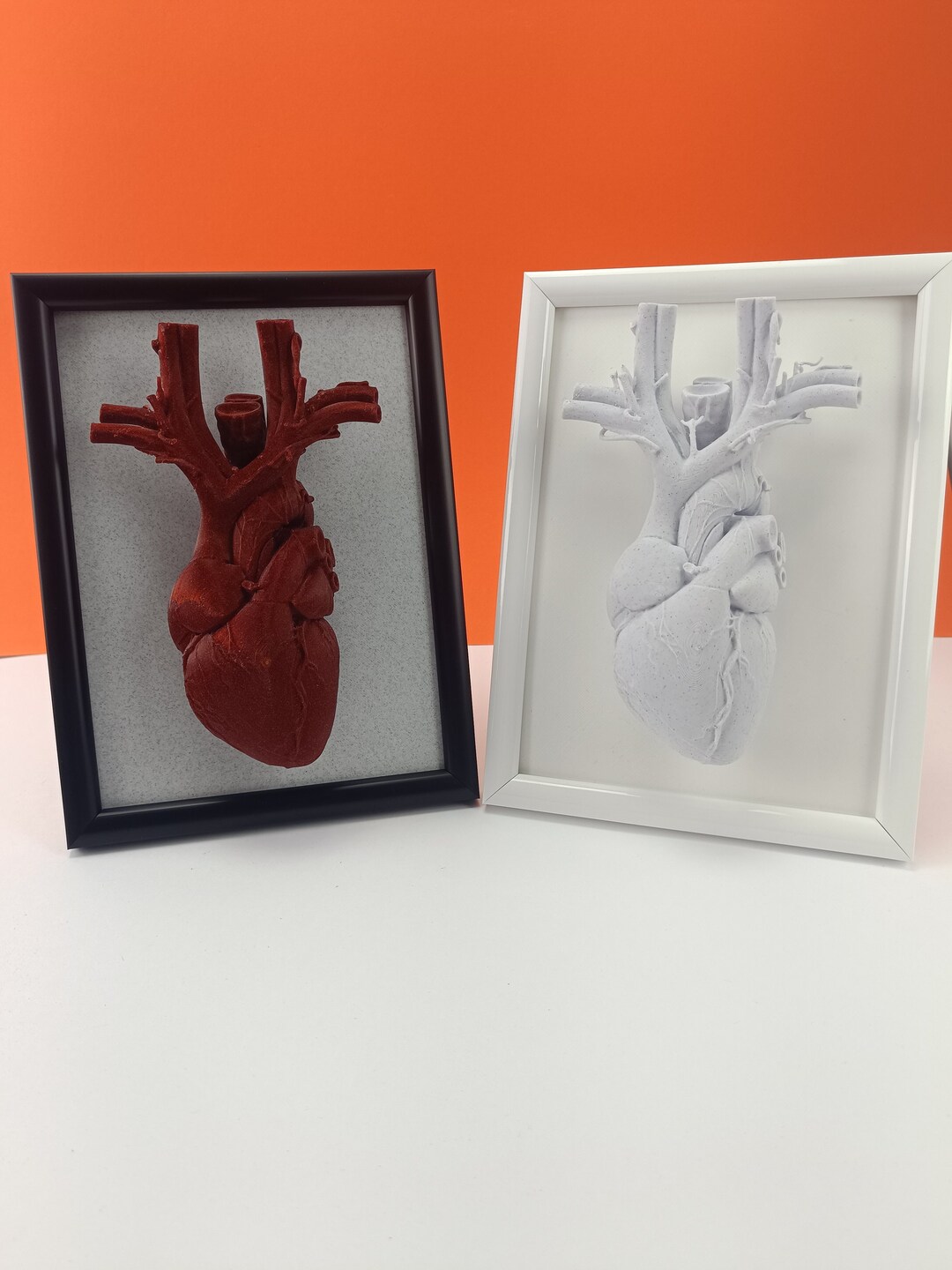 Cardia Frame: 3D Printed Anatomical Heart Wall Art - Etsy