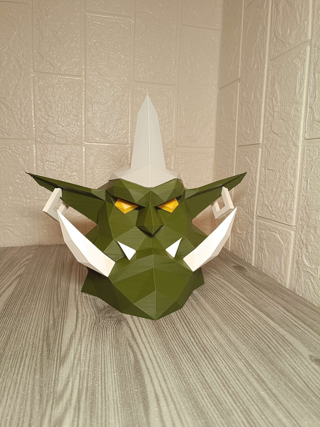 Oldschool Runescape General Graardor Head - Bandos - 3D Wall Art - 3D ...